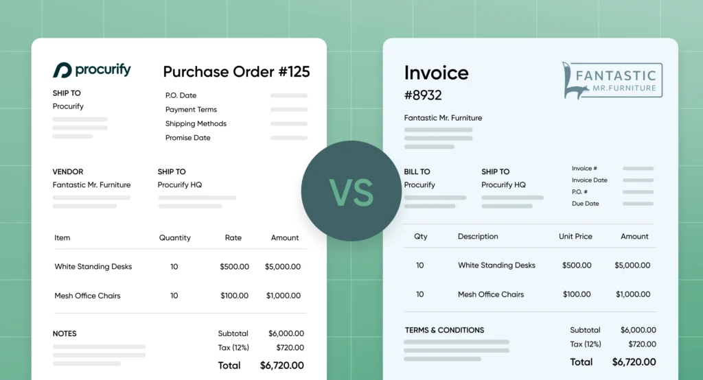 Purchase Orders vs Invoices | Key Differences Explained