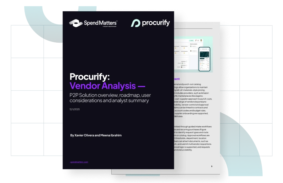 Procurify Spend Matters Vendor Analysis | Mid-Market P2P Evaluation